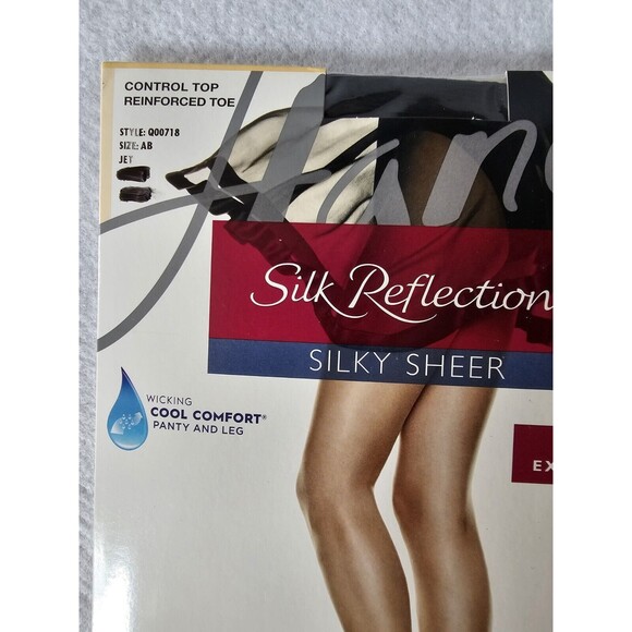 Hanes | Accessories | Hanes Silk Reflections Pantyhose Womens Silky ...